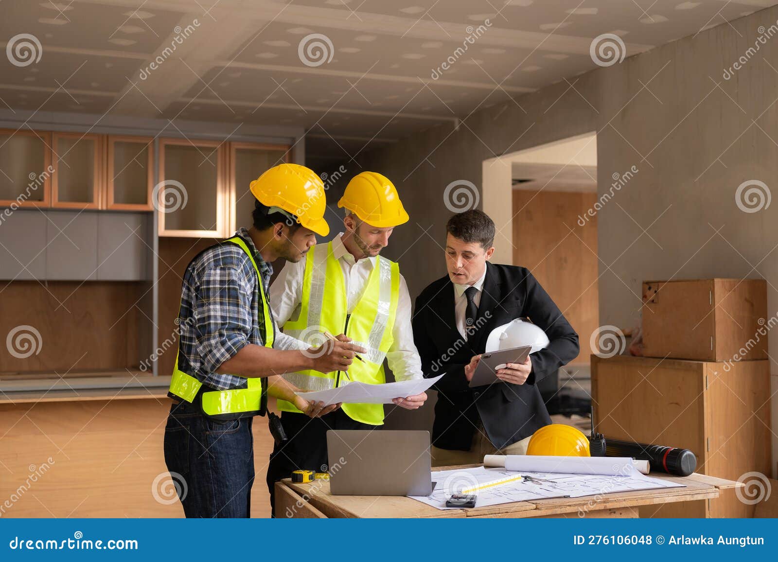 Meeting Engineers or Architects for Projects, Working with Partners and ...