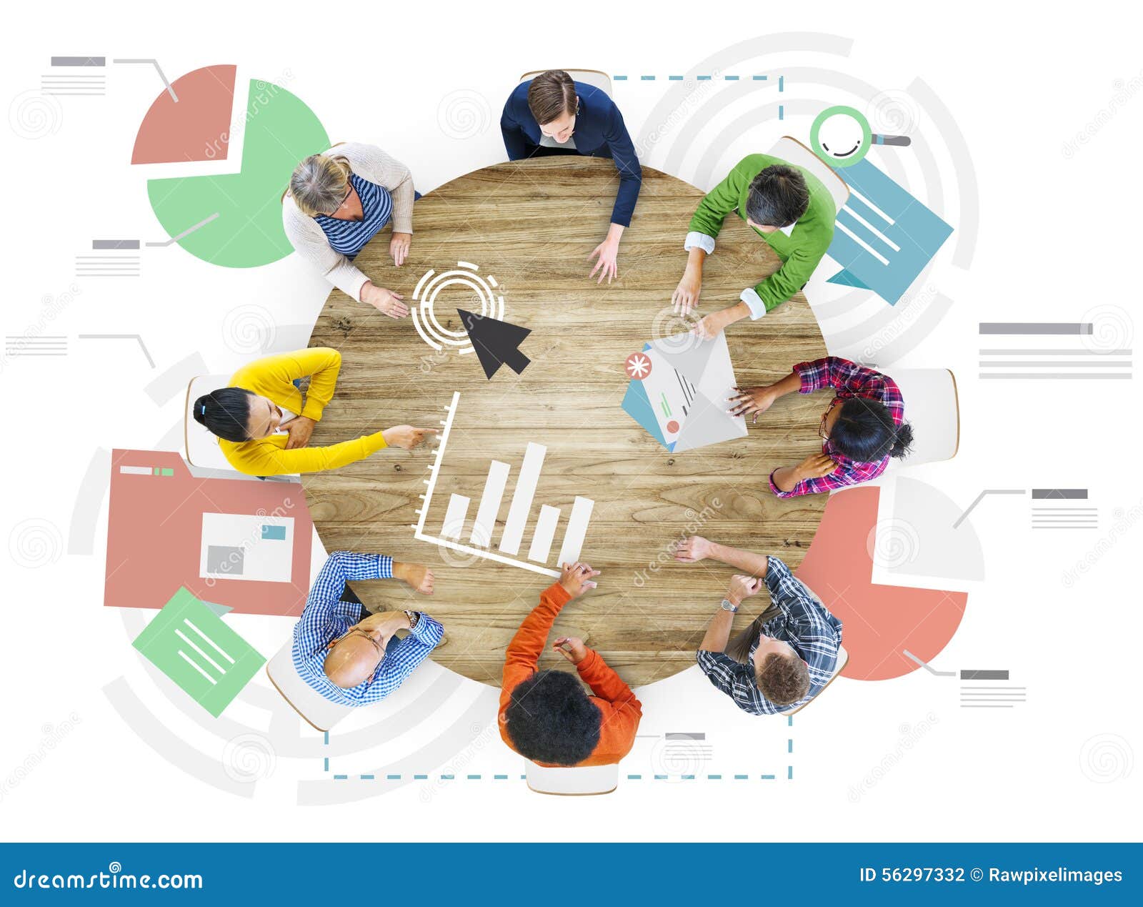 Meeting Information Statistics Analysis Report Concept Stock ...