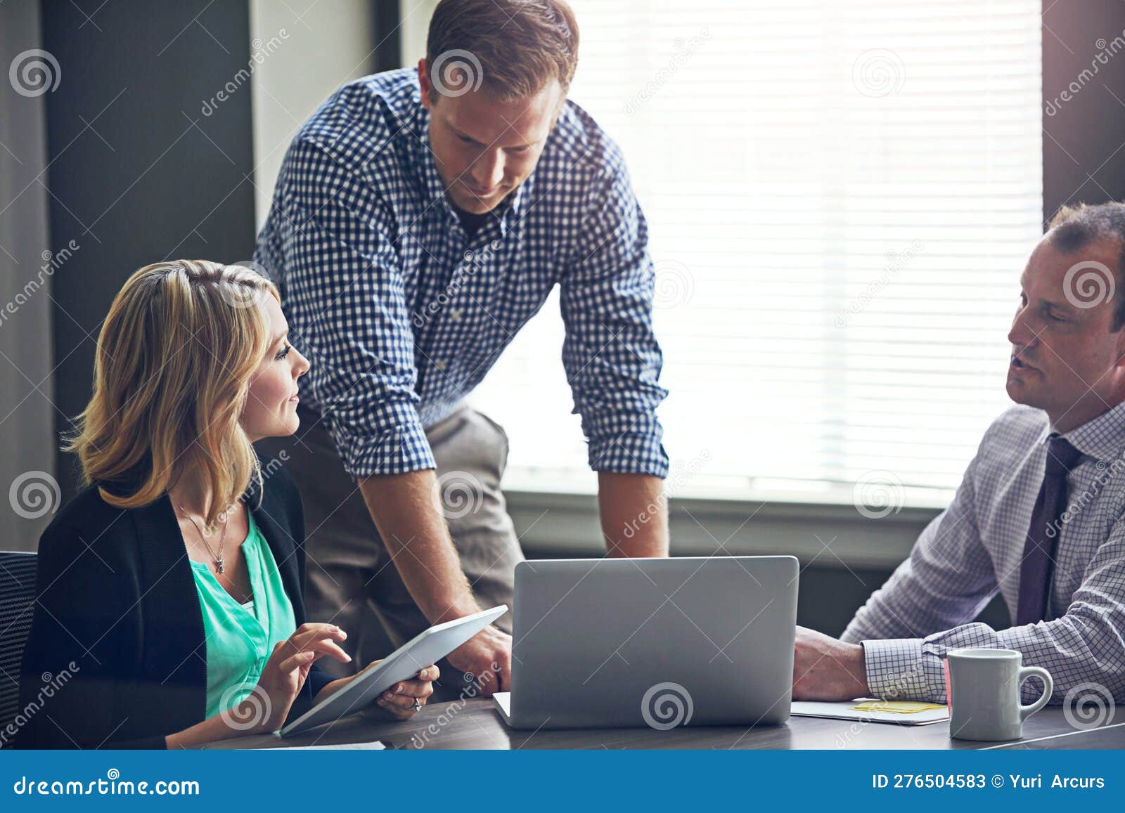 Meeting with Like Minded Go Getters. a Group of Colleagues Having a ...