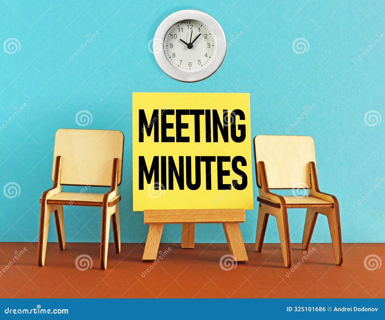 Meeting Minutes Concept is Shown Using the Text Stock Photo - Image of ...