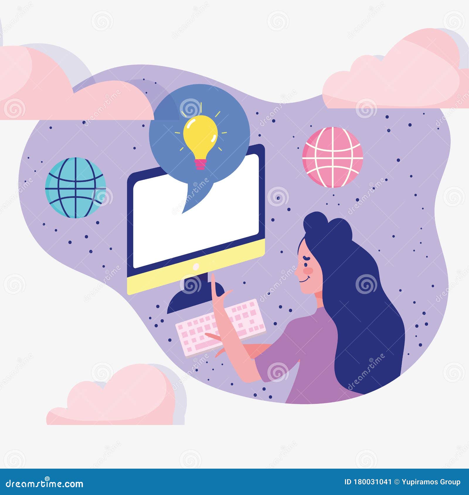 World Map Connected With Circuit Board Lines Royalty-Free Stock Image ...