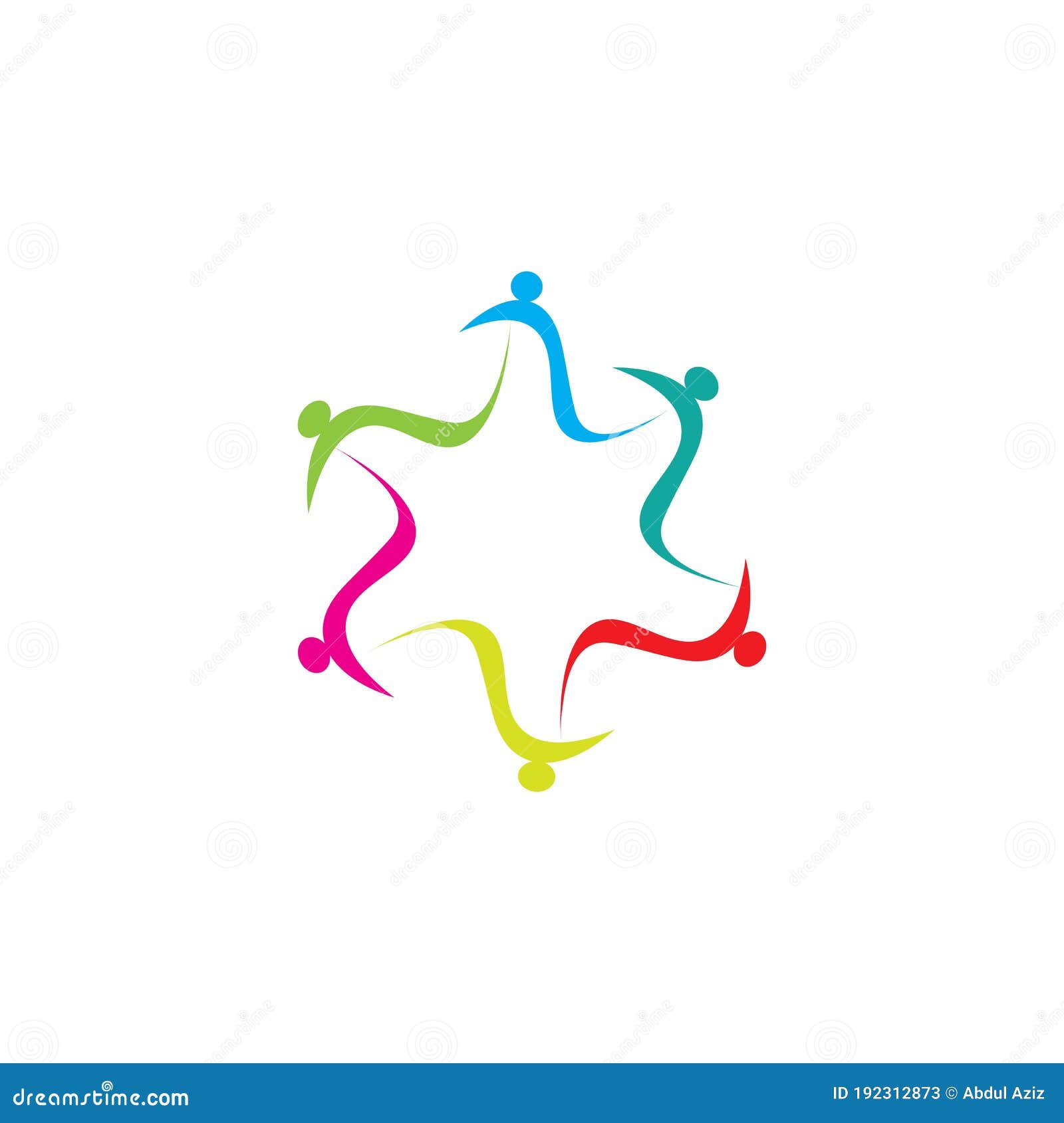 Meeting People Illustration Icon Logo Vector Stock Vector ...