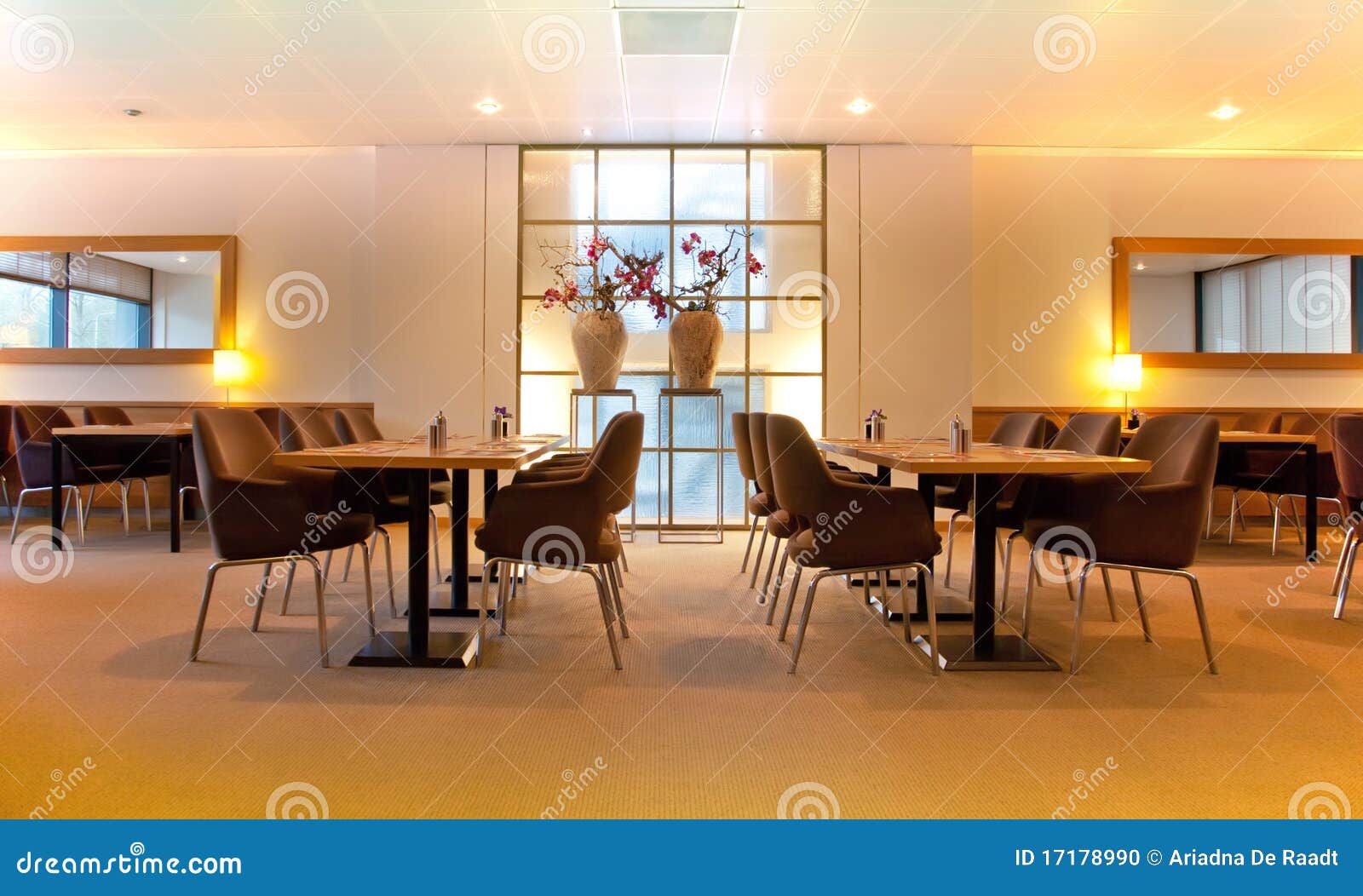 Meeting Place in Restaurant Stock Photo - Image of dinner, modern: 17178990