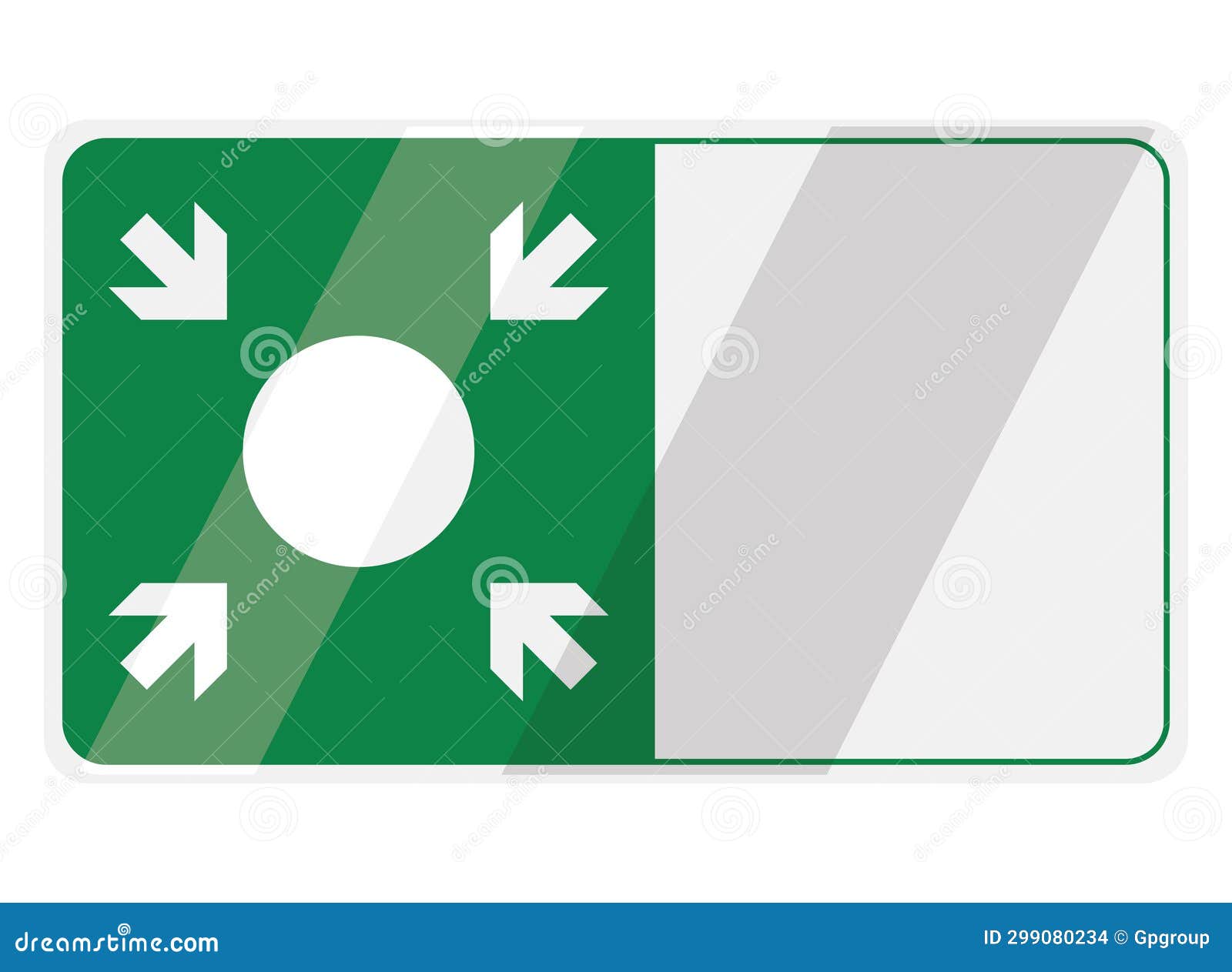 Meeting point design stock vector. Illustration of alarm - 299080234