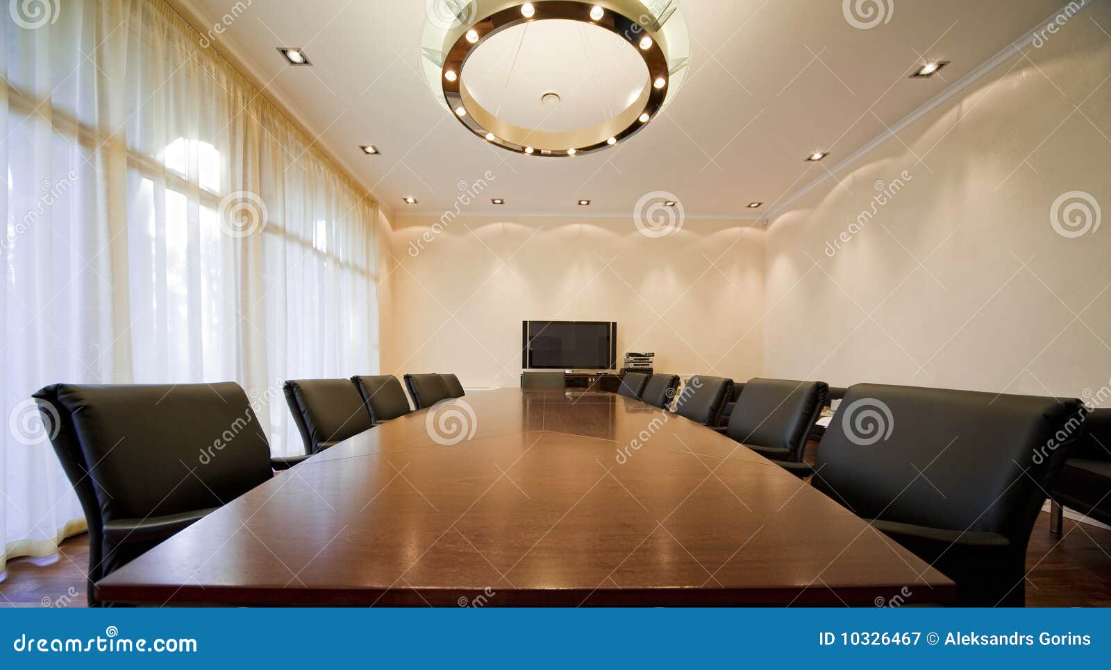 Meeting room stock image. Image of interior, contemporary - 10326467