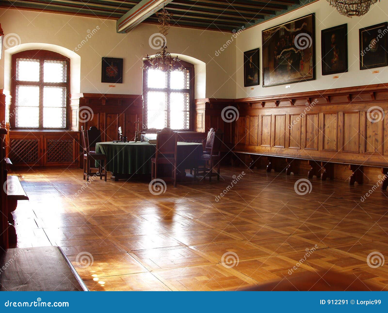Meeting Room in Old City Hall Stock Image - Image of medieval, city: 912291