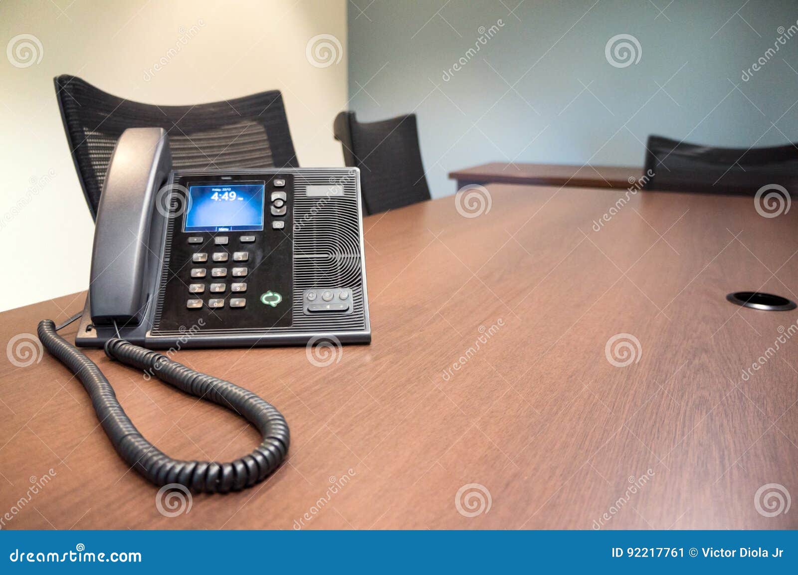 Meeting Room Telephone stock image. Image of gathering - 92217761