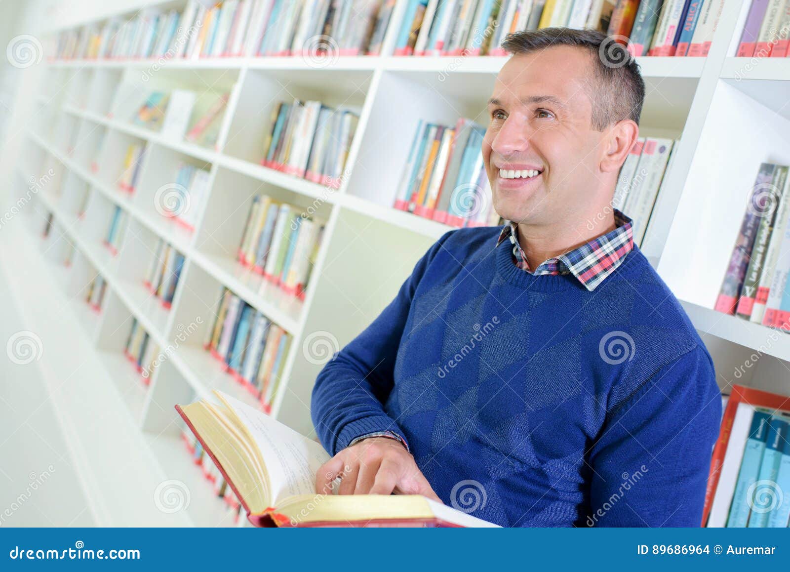 Meeting someone in library stock photo. Image of sentence - 89686964