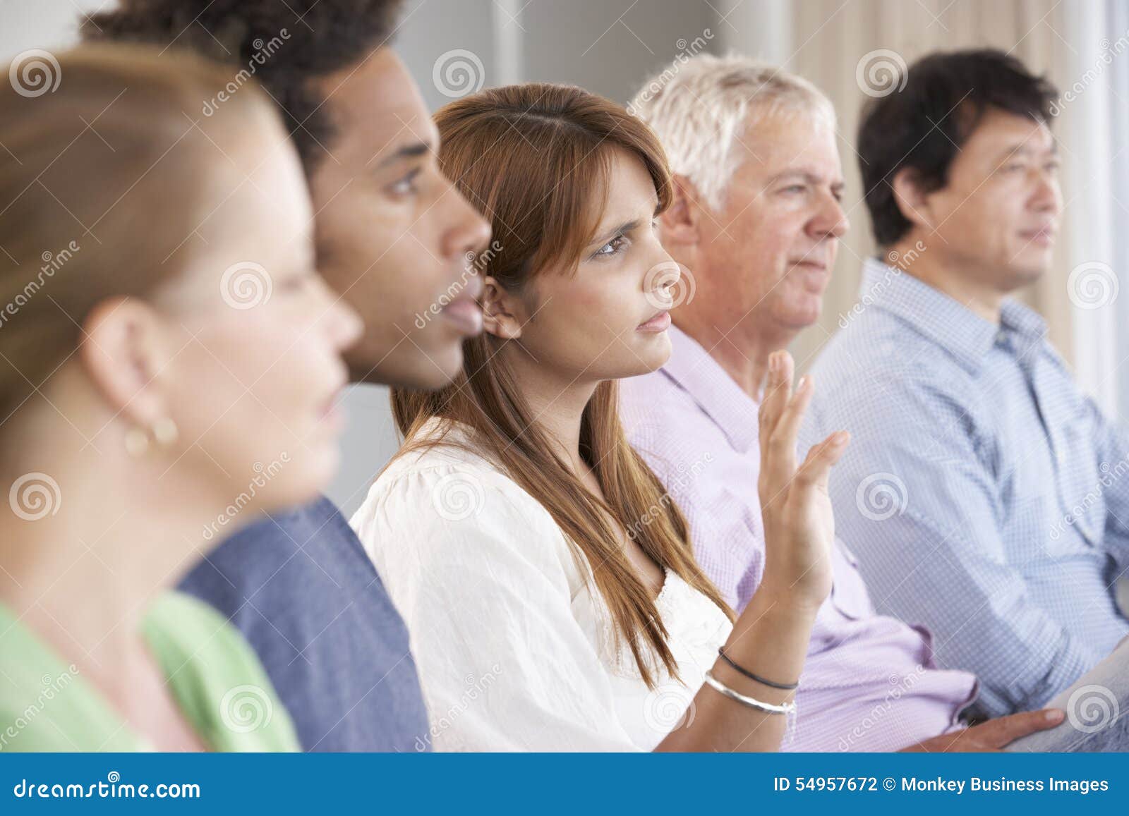Meeting of Support Group stock photo. Image of mental - 54957672