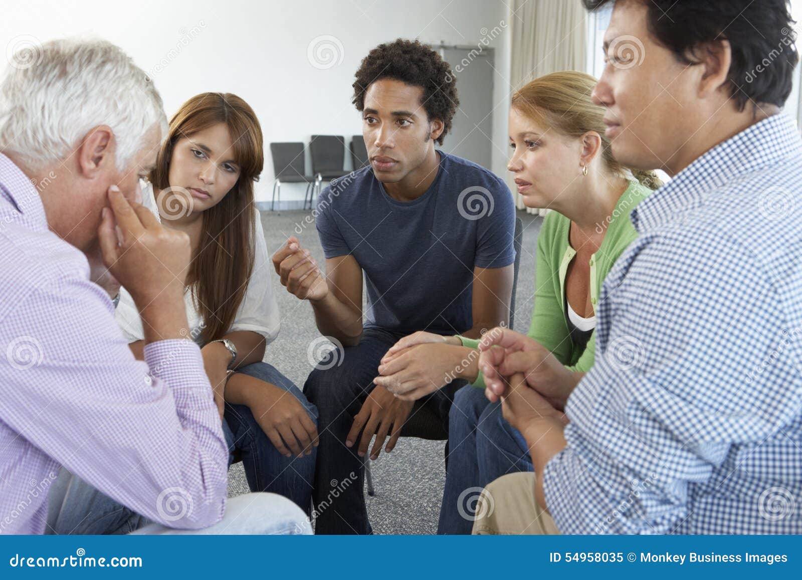 Meeting of Support Group stock image. Image of group - 54958035
