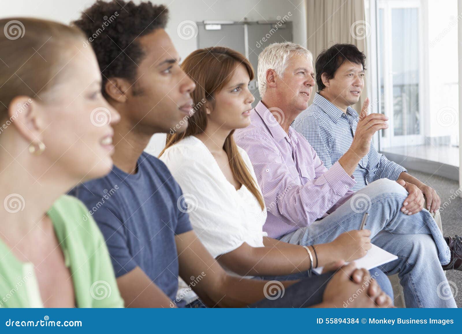 Meeting of Support Group stock photo. Image of male, advice - 55894384