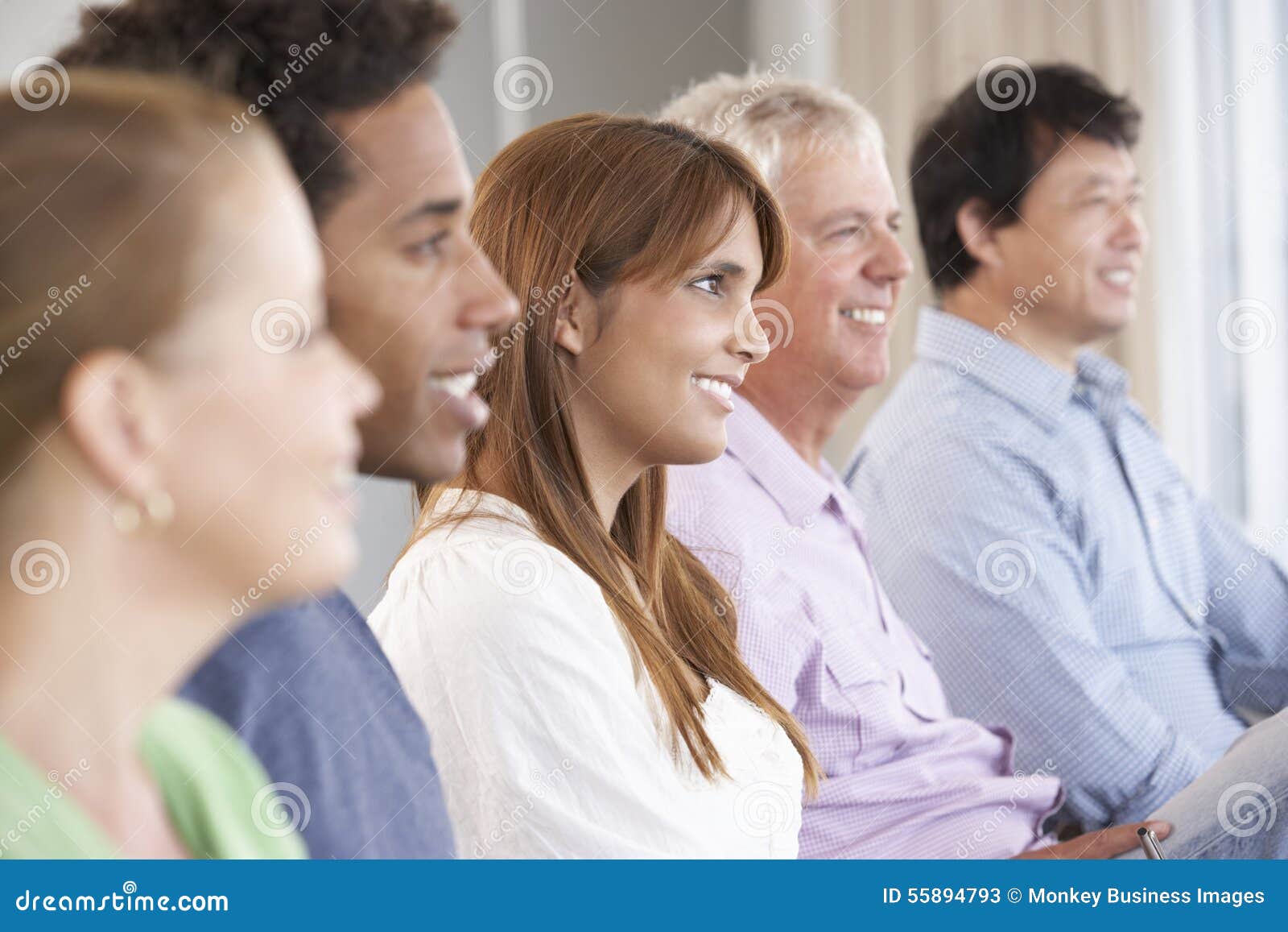 Meeting of Support Group stock image. Image of middle - 55894793