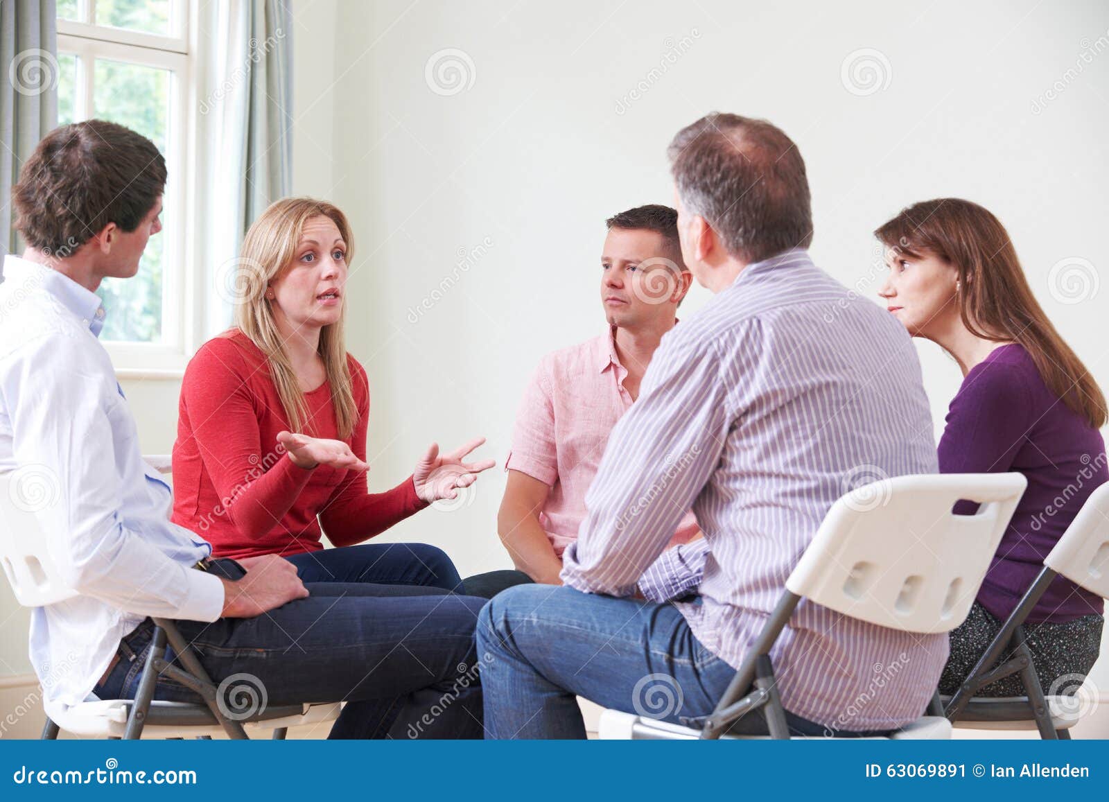 Meeting of Support Group stock image. Image of outreach - 63069891