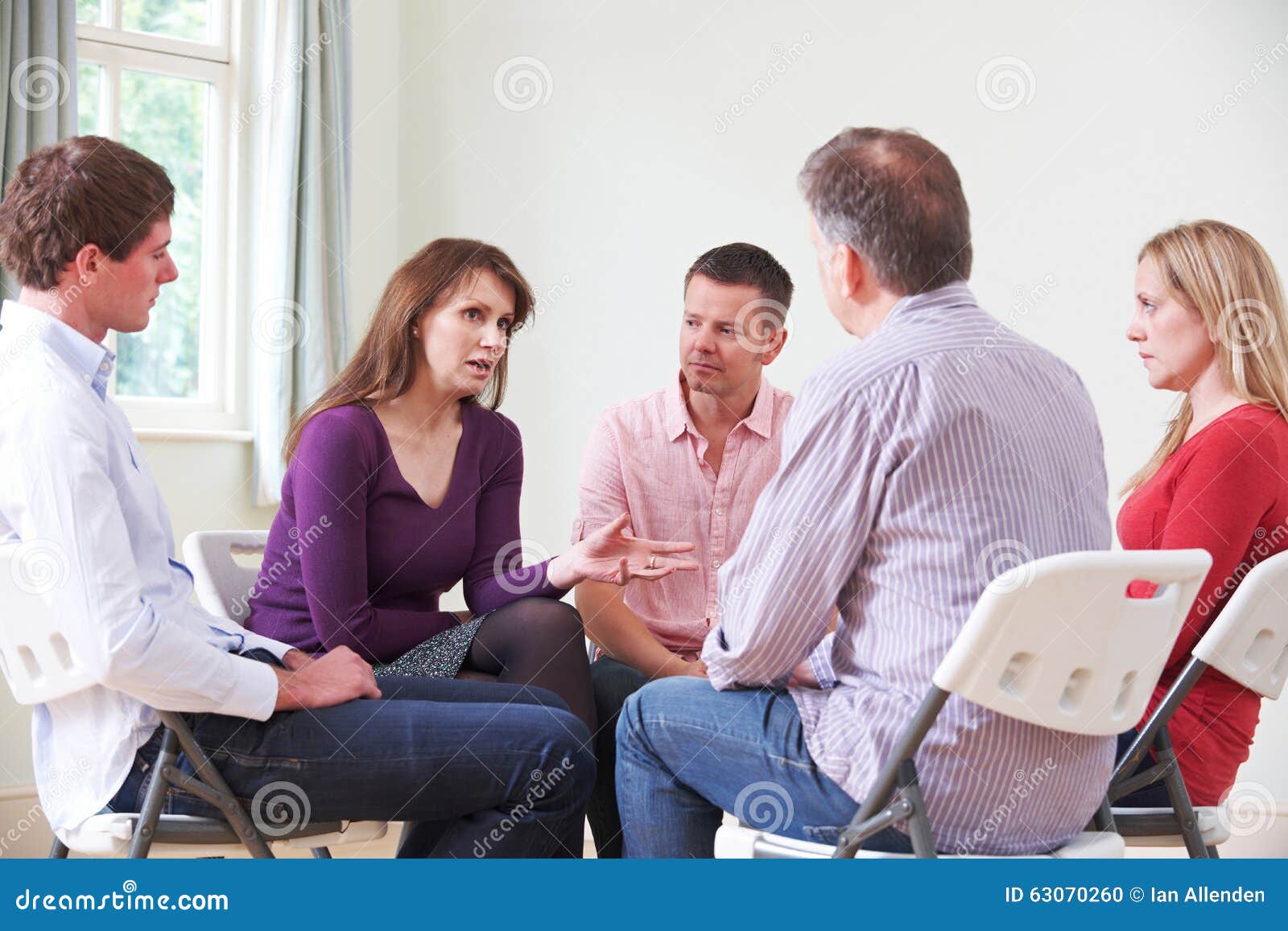 Meeting of Support Group stock photo. Image of mental - 63070260