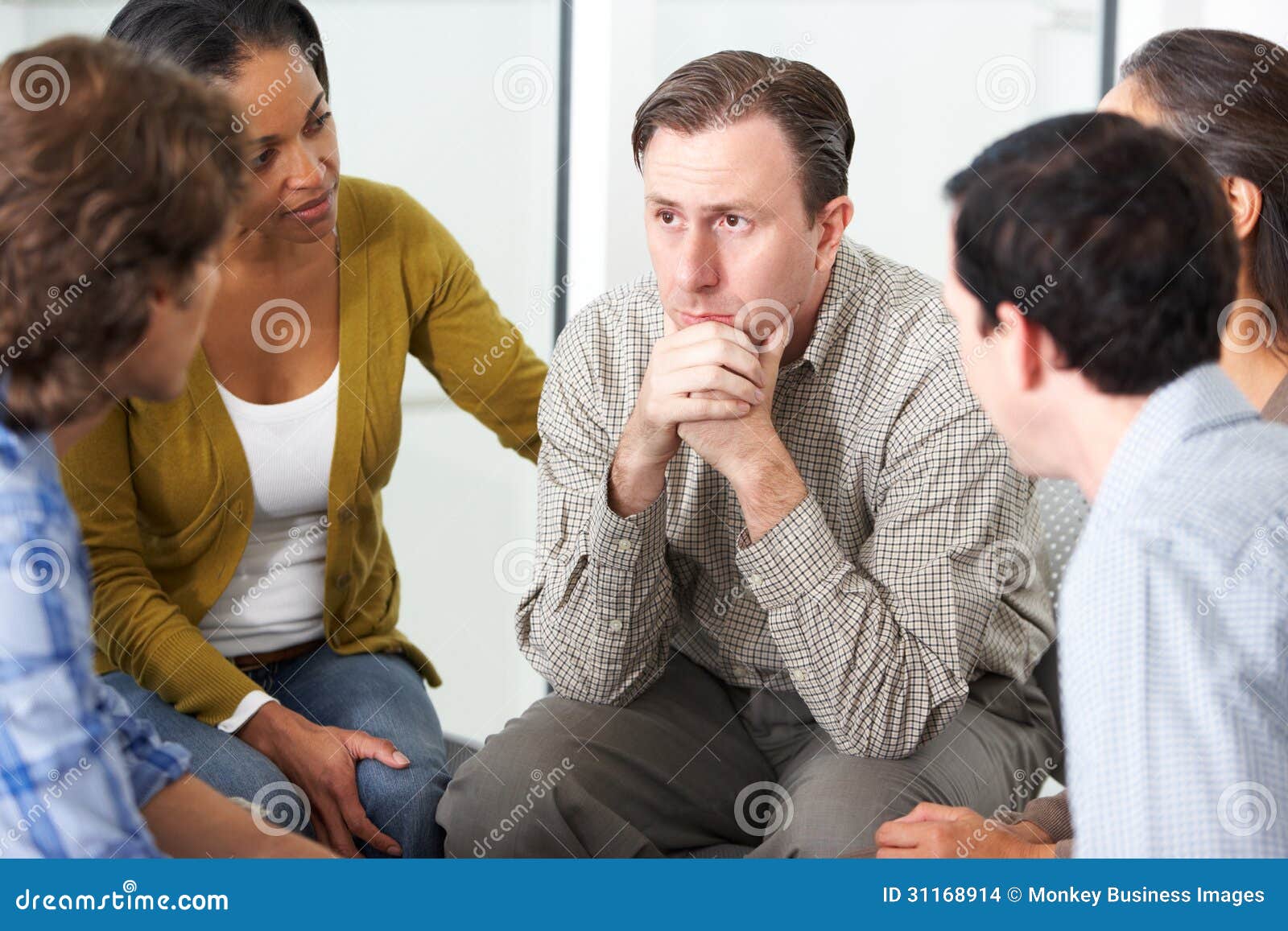 Meeting of Support Group stock photo. Image of group - 31168914