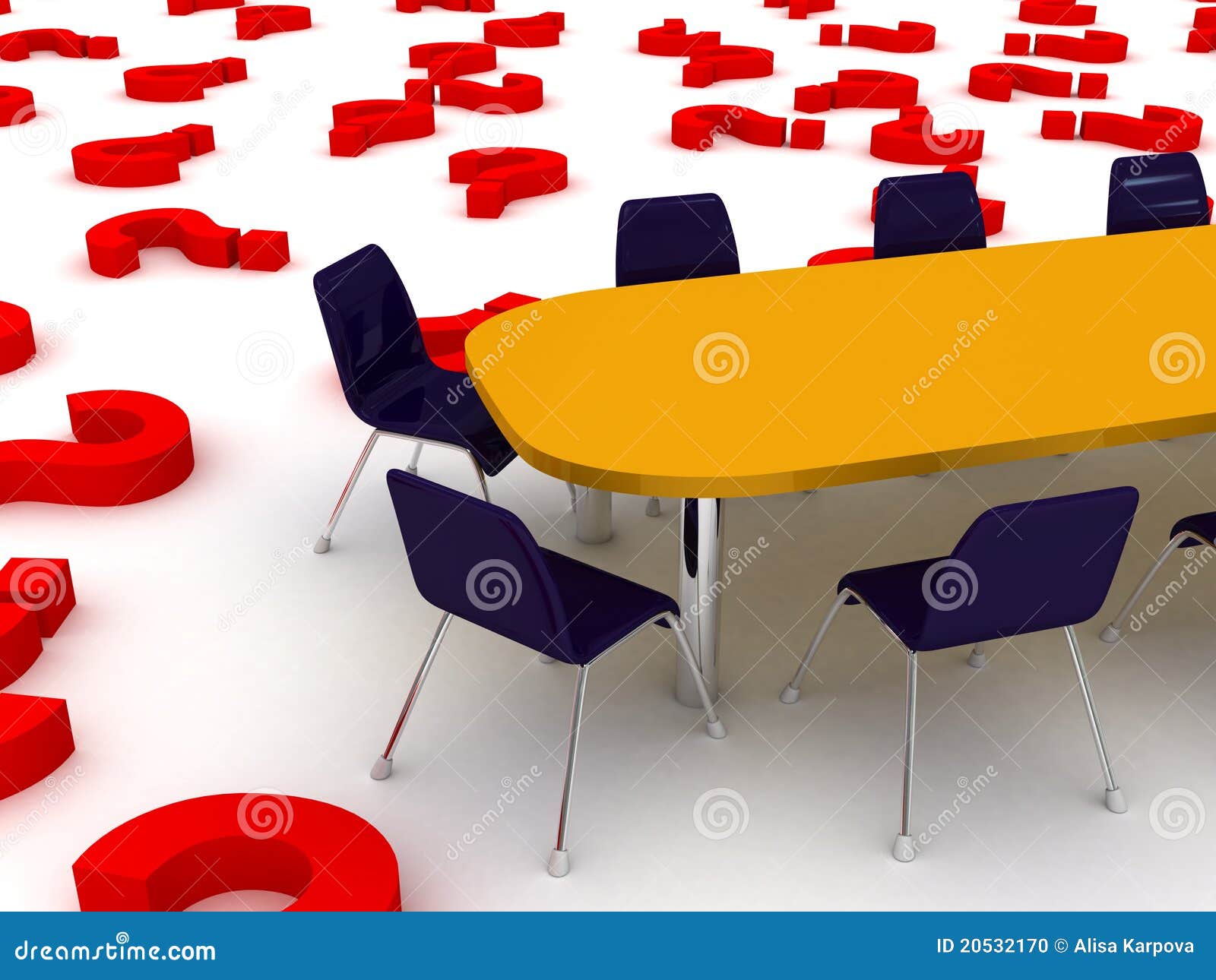 Discussion Concept Illustration. Meeting Concept Illustration. Flat ...