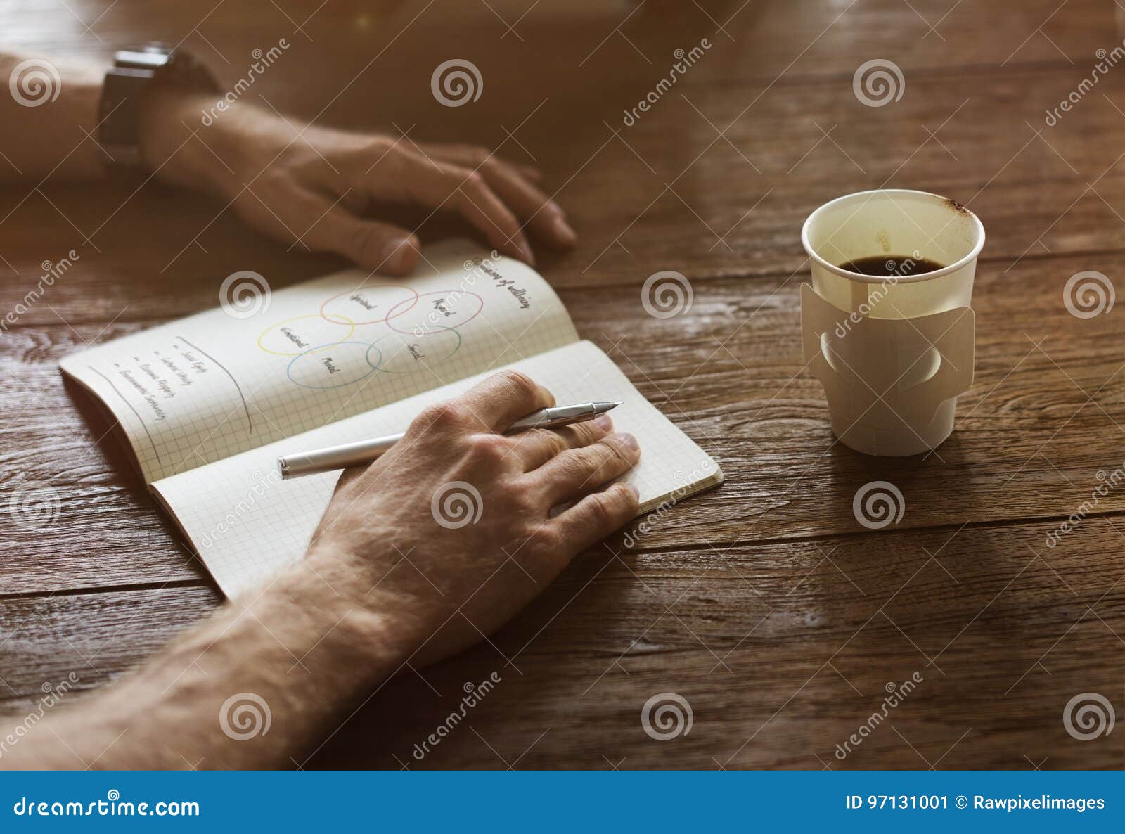 Meeting Table Networking Sharing Concept Stock Image - Image of ...