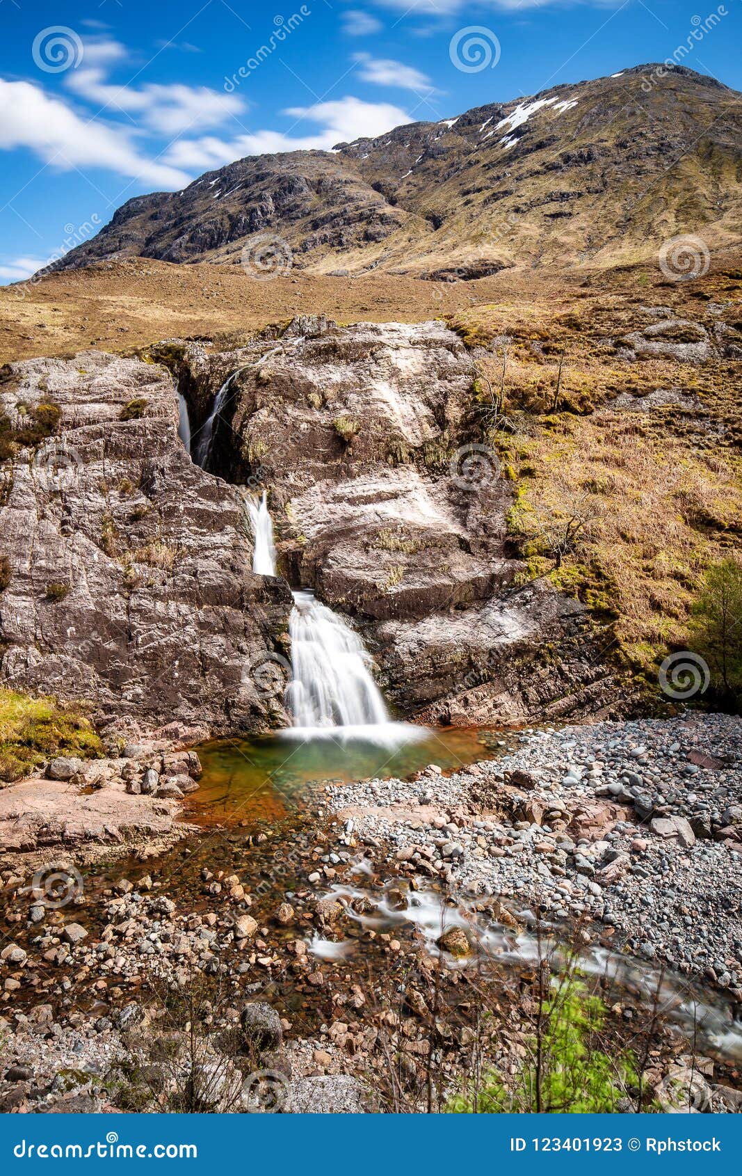 The Meeting of the Three Waters Stock Image - Image of northern ...
