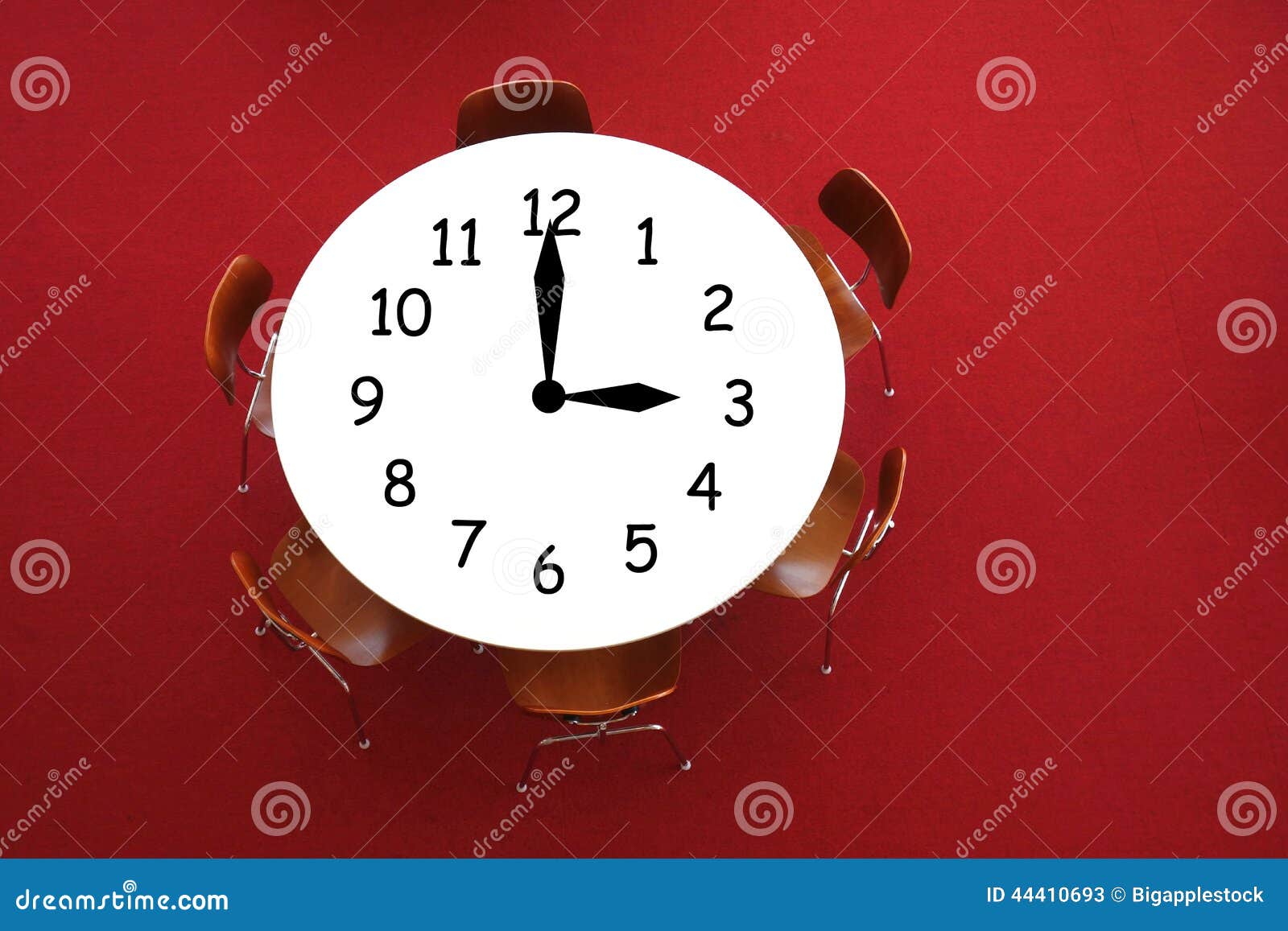 Meeting Time stock image. Image of meet, conference, clock - 44410693