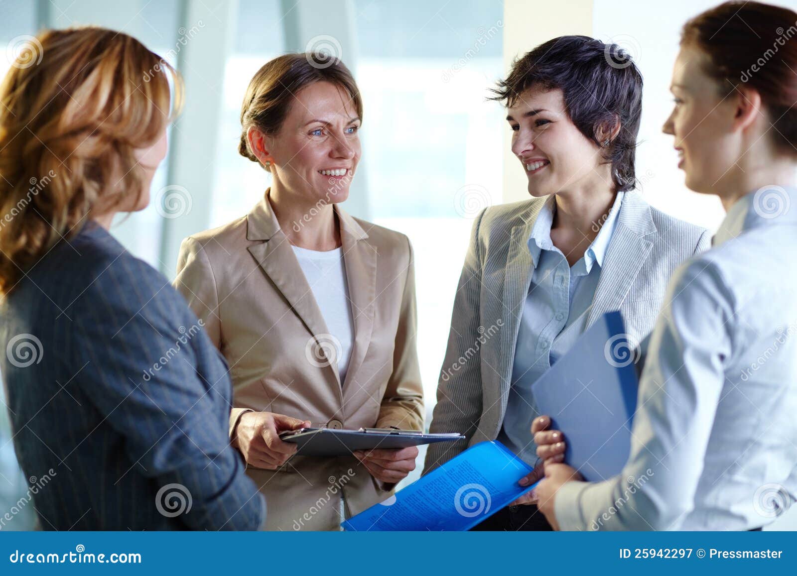 Meeting of women stock image. Image of communicating - 25942297