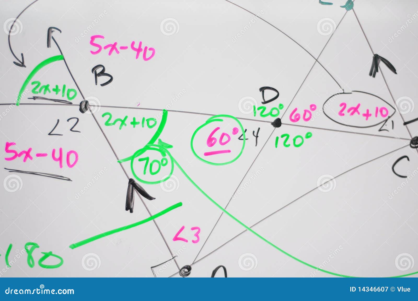 Meetkunde stock afbeelding. Image of vermenigvuldiging - 14346607