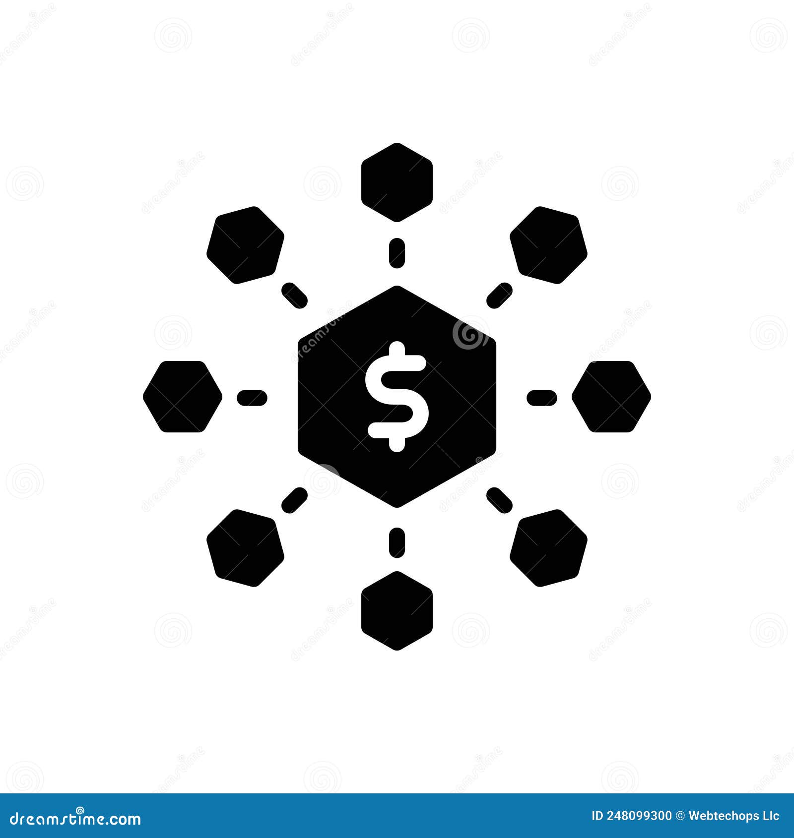 Black Solid Icon for Meets, Combine and Adjoin Stock Vector ...