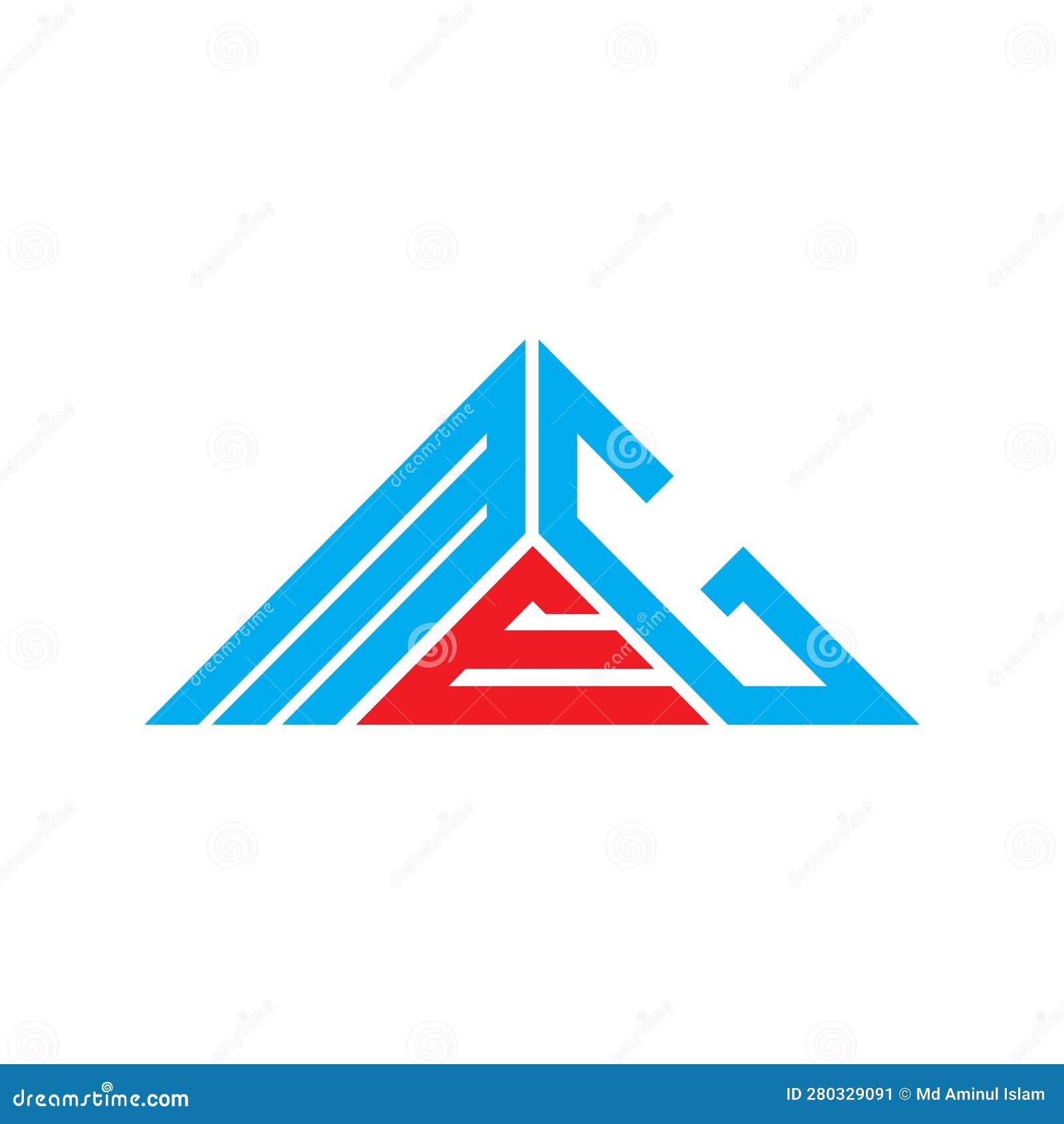 MEG Letter Logo Creative Design With Vector Graphic, MEG Simple And ...