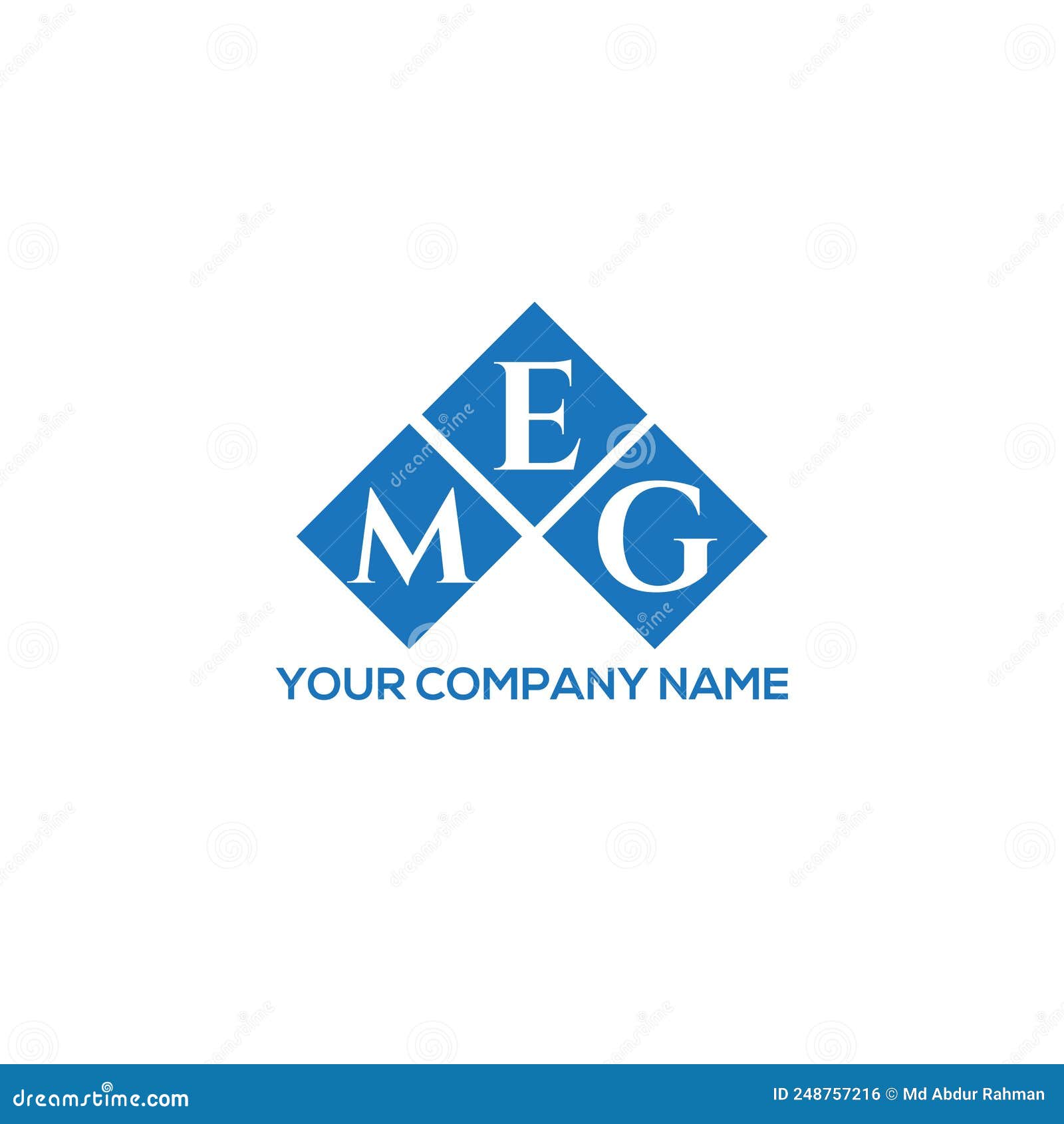 MEG Letter Logo Design On BLACK Background. MEG Creative Initials ...
