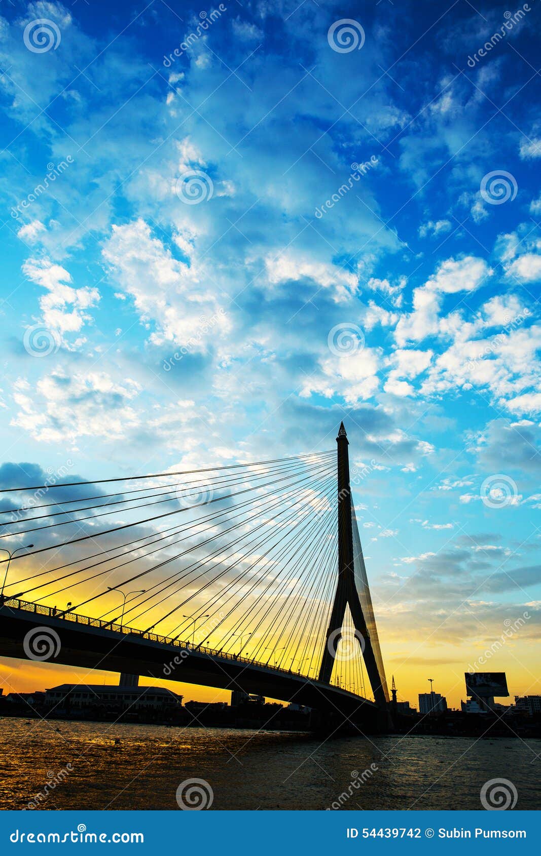 Mega Bridge in Bangkok,Thailand Stock Photo - Image of mega, building ...