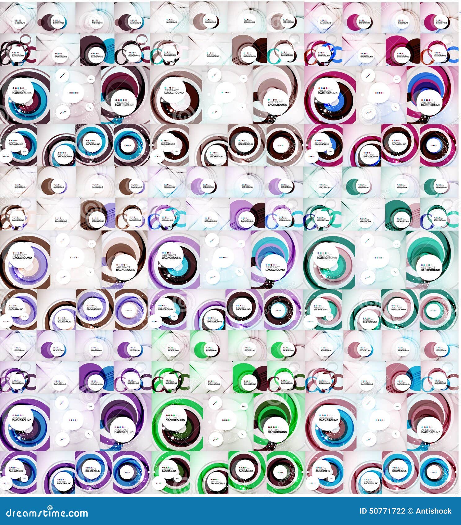 Mega Collection of Swirl, Circle Abstract Stock Vector - Illustration ...
