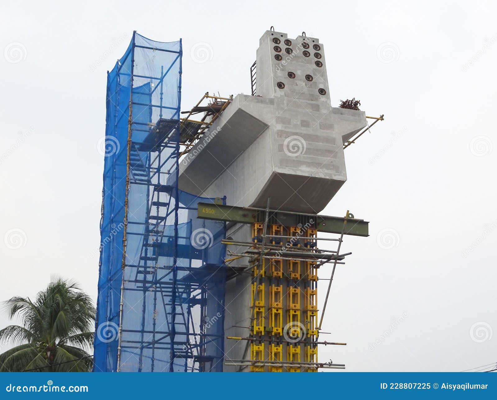 The Mega Infrastructure Structure is Under Construction. Editorial ...