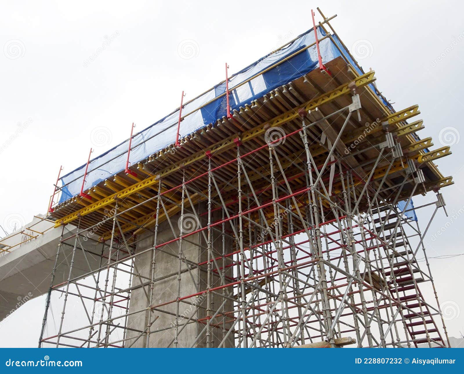 The Mega Infrastructure Structure is Under Construction. Editorial ...