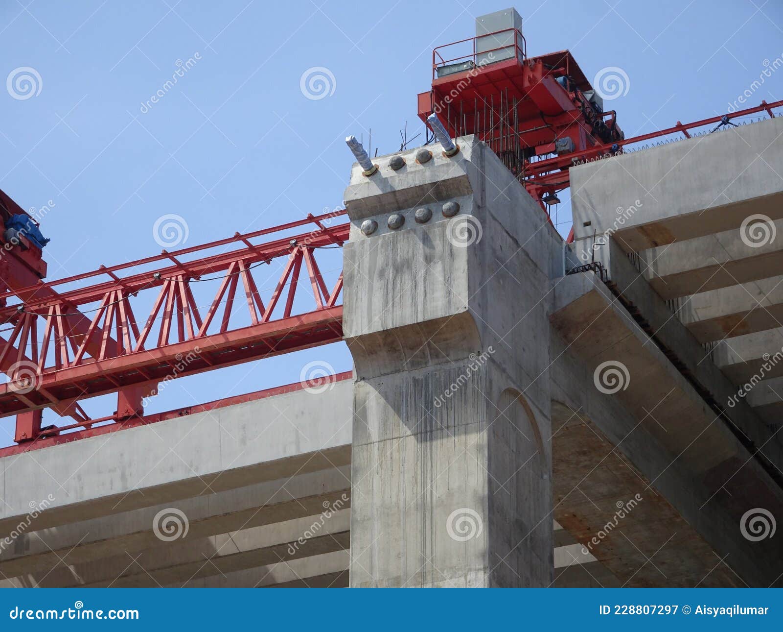 The Mega Infrastructure Structure is Under Construction. Editorial ...