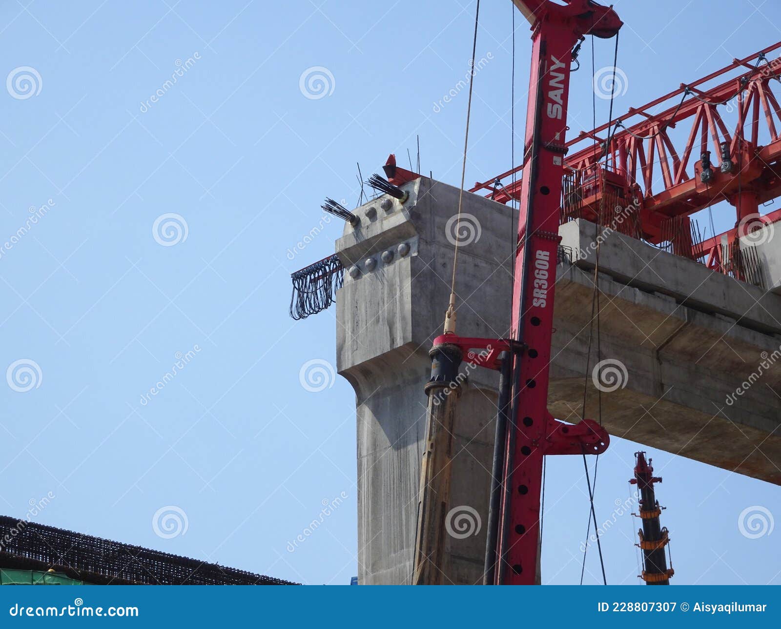 The Mega Infrastructure Structure is Under Construction. Editorial ...