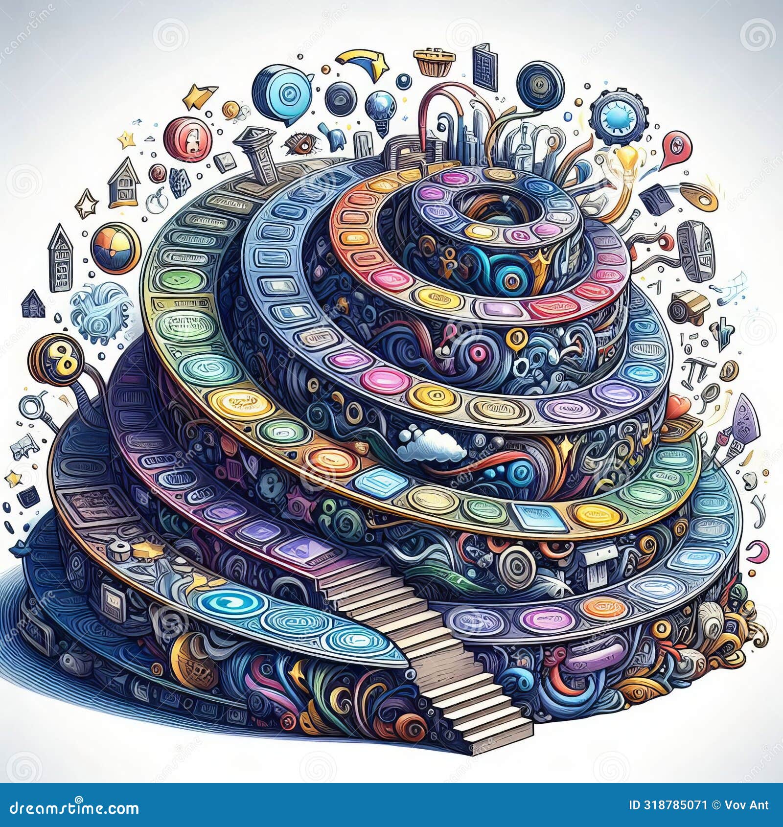 77 22. Mega Menu_ an Expanded Menu that Displays Multiple Lvels Stock ...