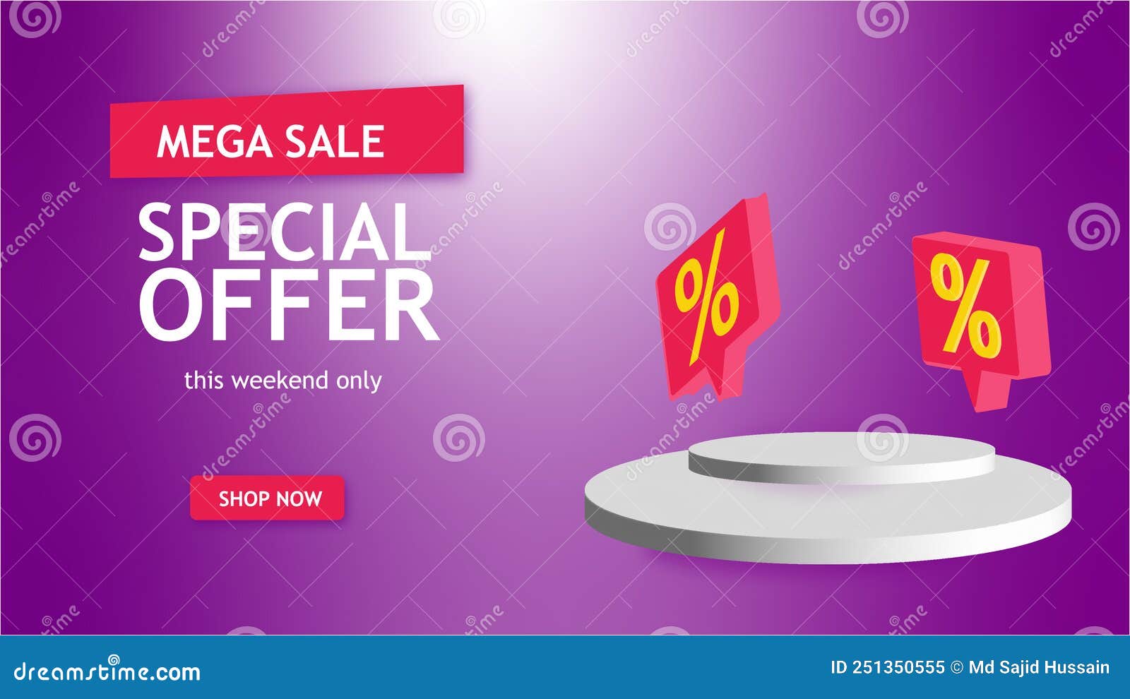 MEGA SALE BANNER Banner Design Background Banner Design Ideas Banner ...