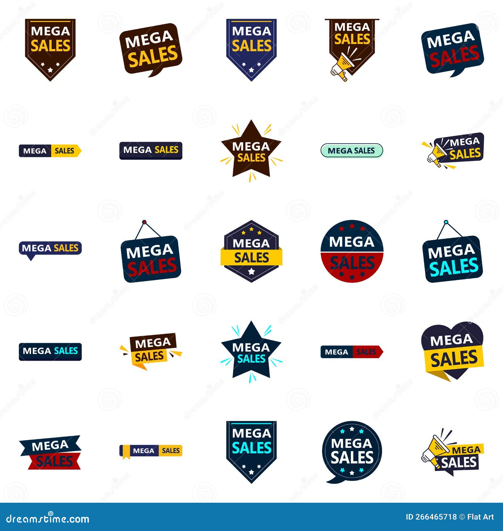 Mega Sale 25 High Quality Vector Designs To Boost Your Sales Stock ...