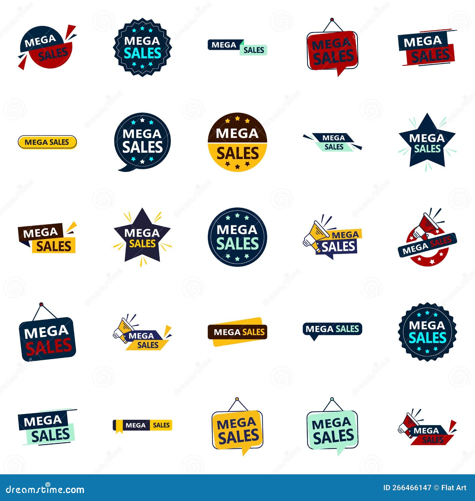 The Mega Sale Pack 25 Unique Vector Designs for Your Next Promotion ...