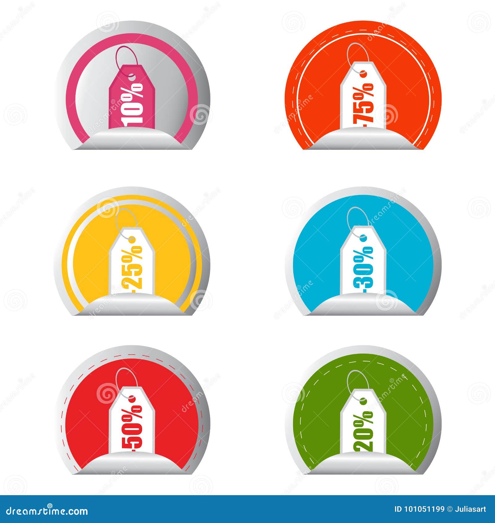 Mega Savings, Sale Stickers Set. Certificate Emblem Labels. Stock ...