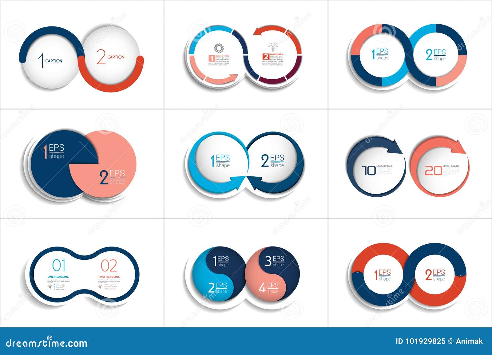 Mega Set Of 3 Steps Infographic Templates, Diagrams, Graph ...