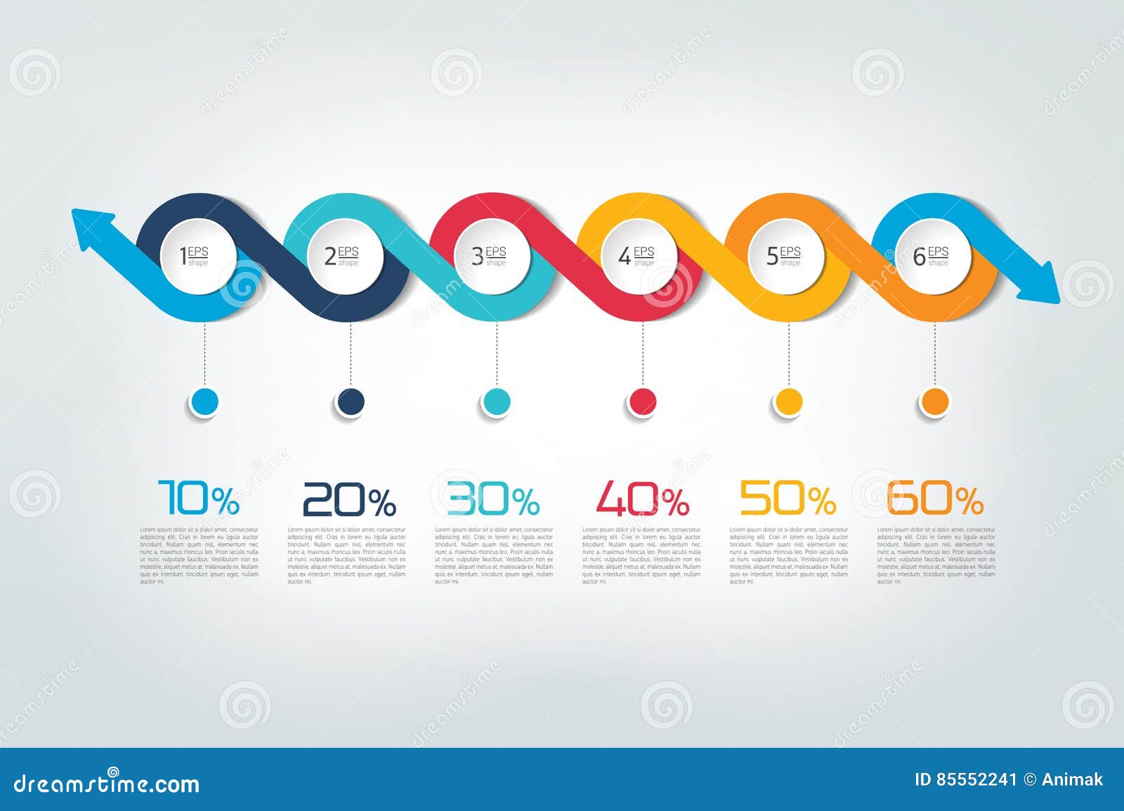 Mega Set Of Various Step By Step Templates, Timelines, Numbered Charts ...