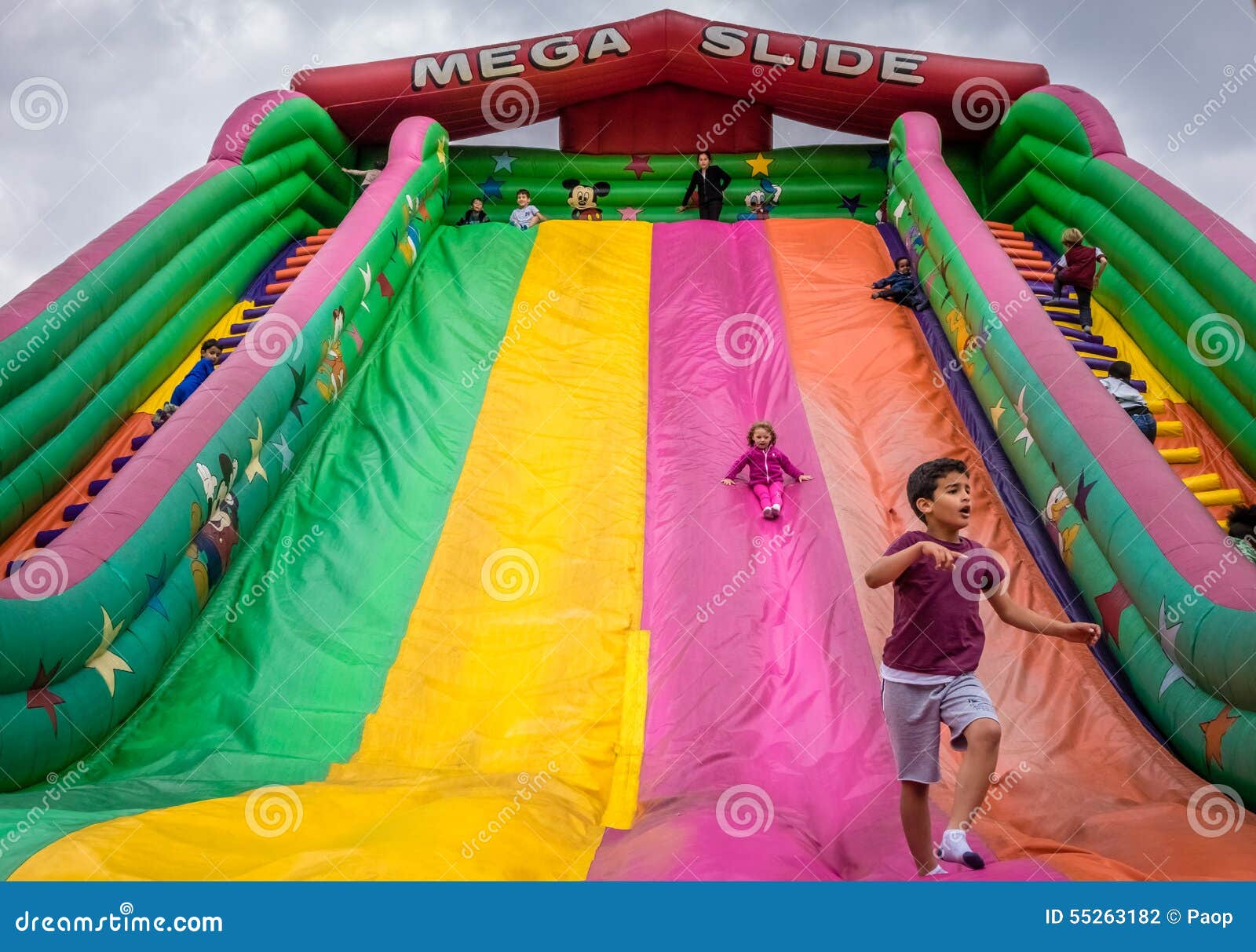 Mega slide editorial photography. Image of happy, excited - 55263182