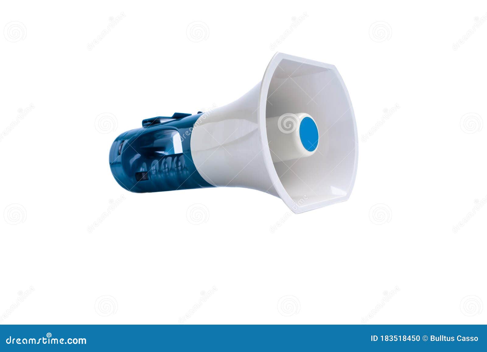 Mega Speaker Isolated on White Stock Photo - Image of isolated ...