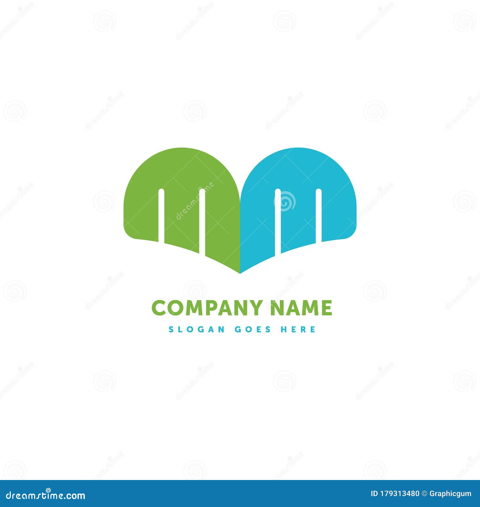 Mega Vector Logo. Abstract Icon Mark Design Template Stock Illustration ...