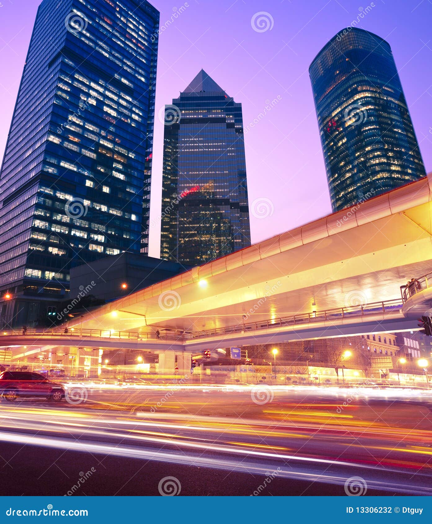 Megacity Highway stock photo. Image of central, dramatic - 13306232