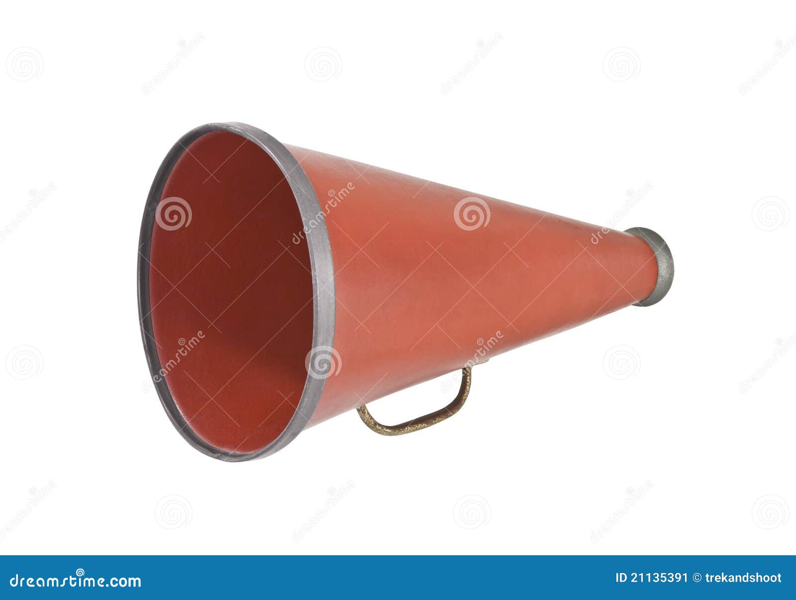 Megafono dell'annata immagine stock. Immagine di amplifichi - 21135391