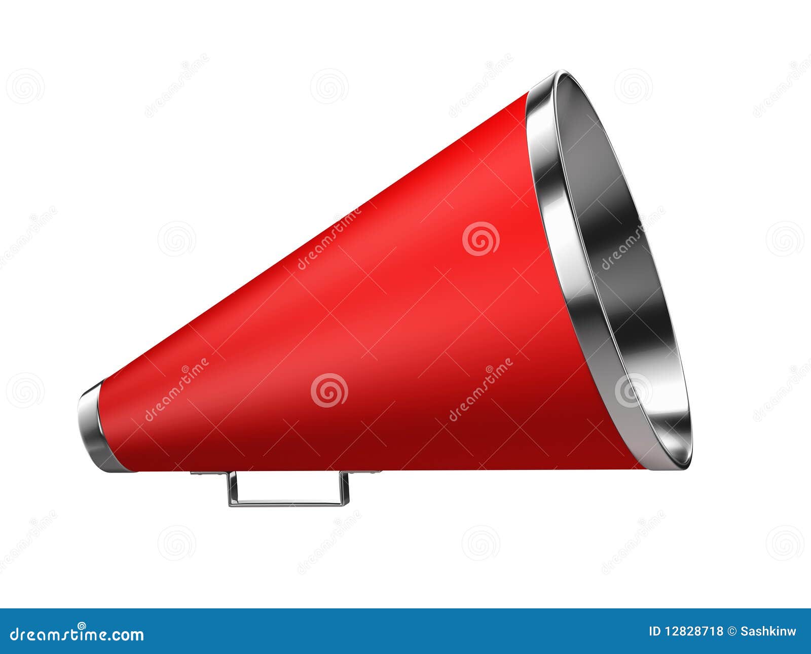 Megafoon stock illustratie. Illustration of uitzending - 12828718