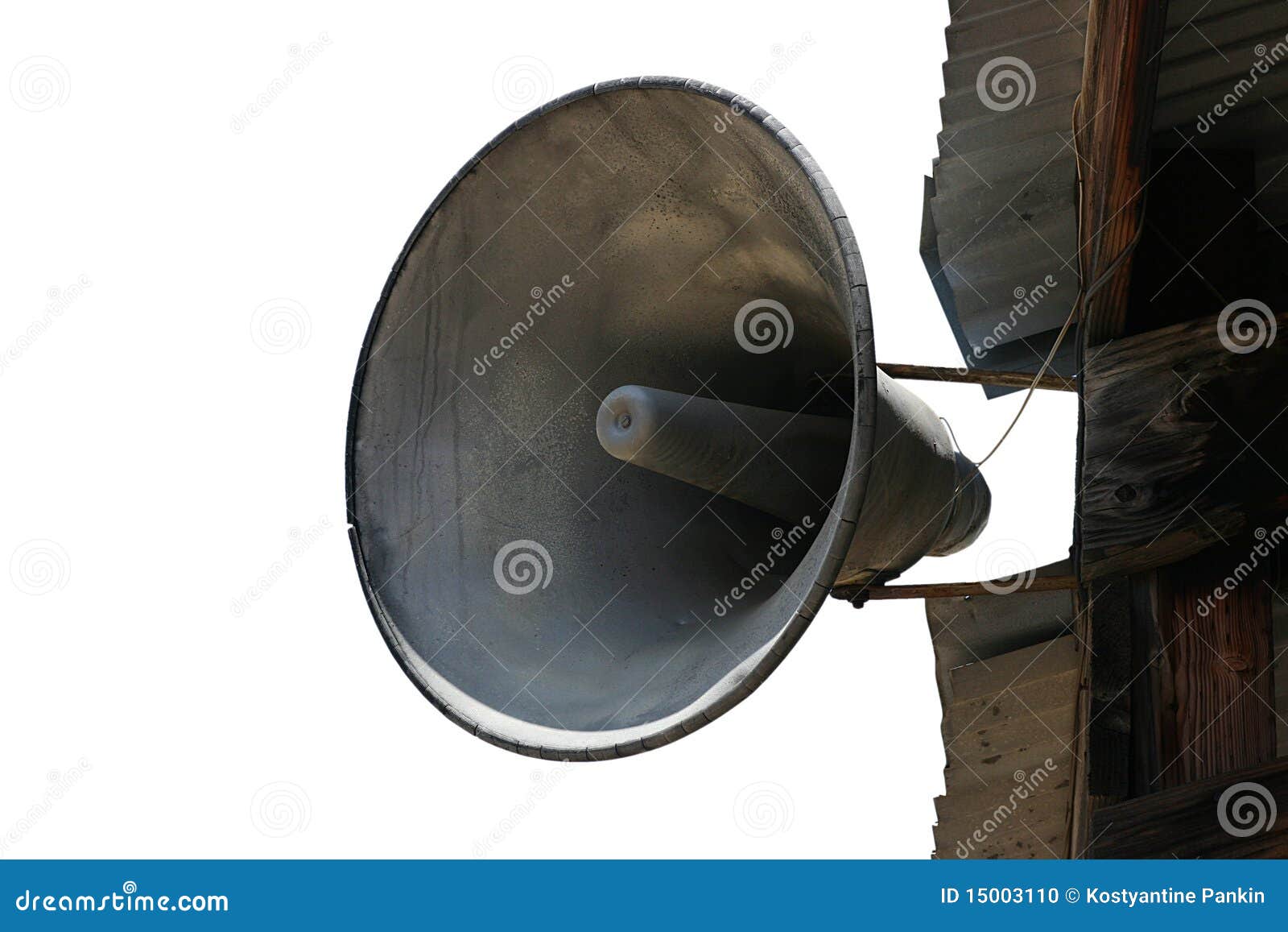 Megafoon stock foto. Image of systeem, bevlekt, elektrisch - 15003110