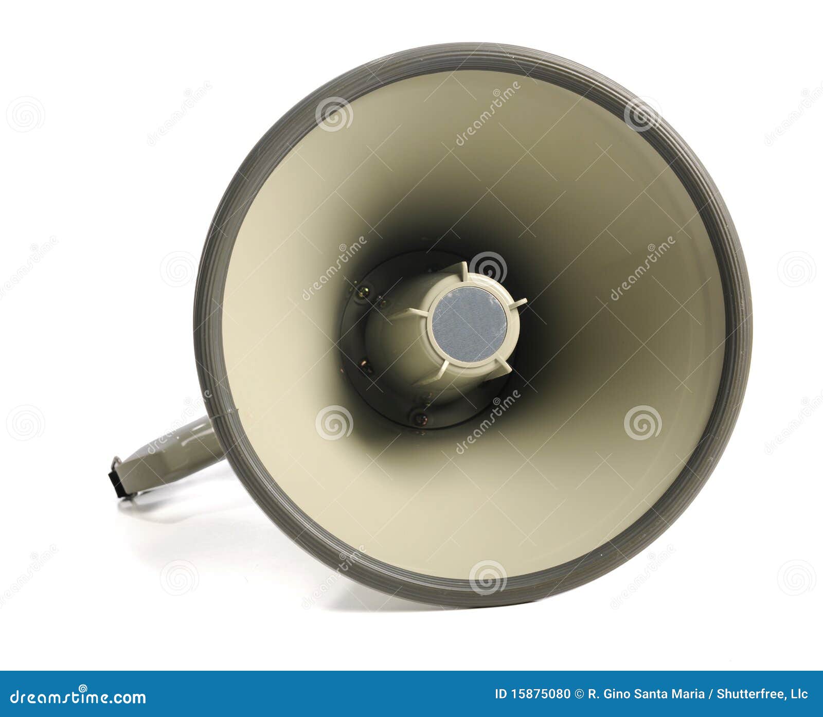 Megafoon stock foto. Image of luidspreker, lawaai, elektrisch - 15875080