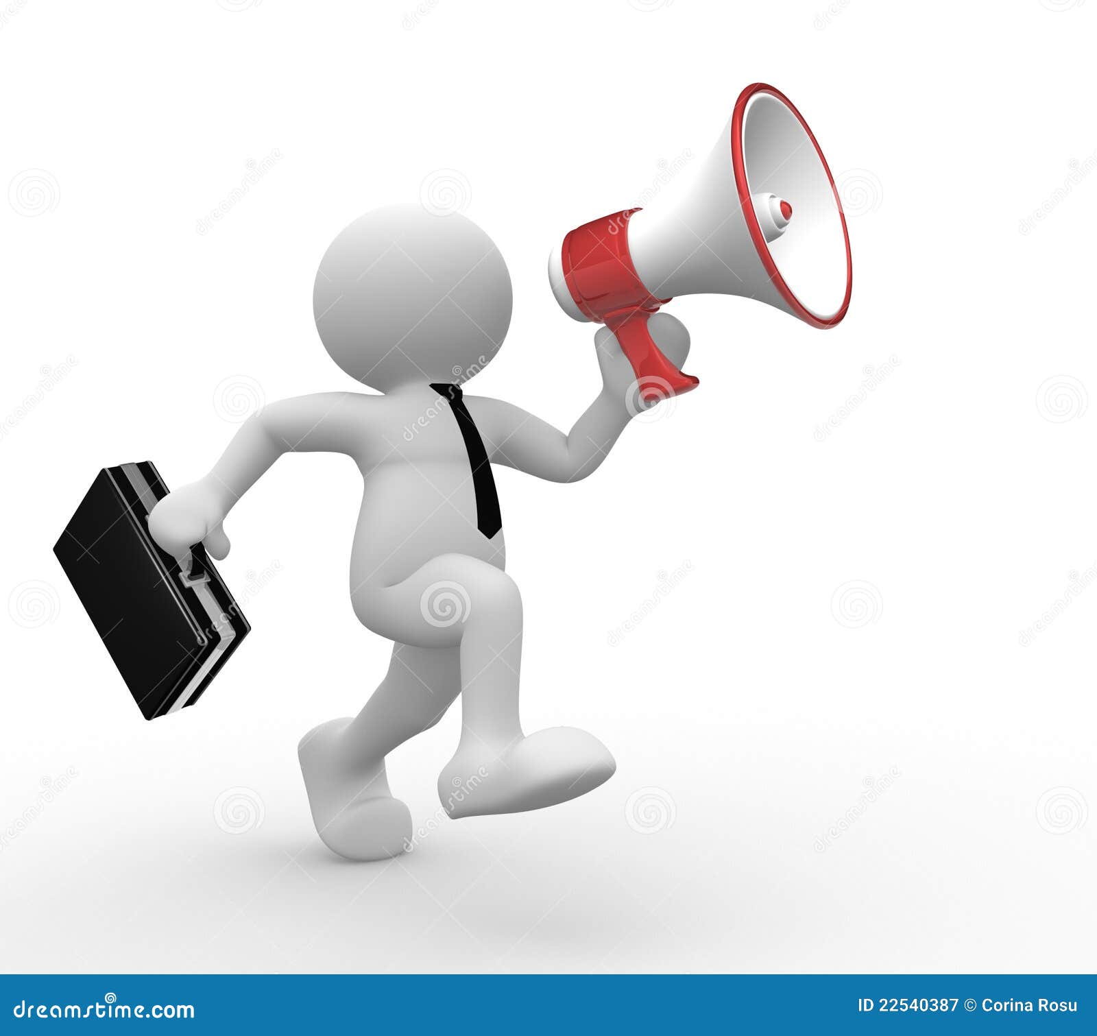 Megafoon stock illustratie. Illustration of mensen, verwijten - 22540387